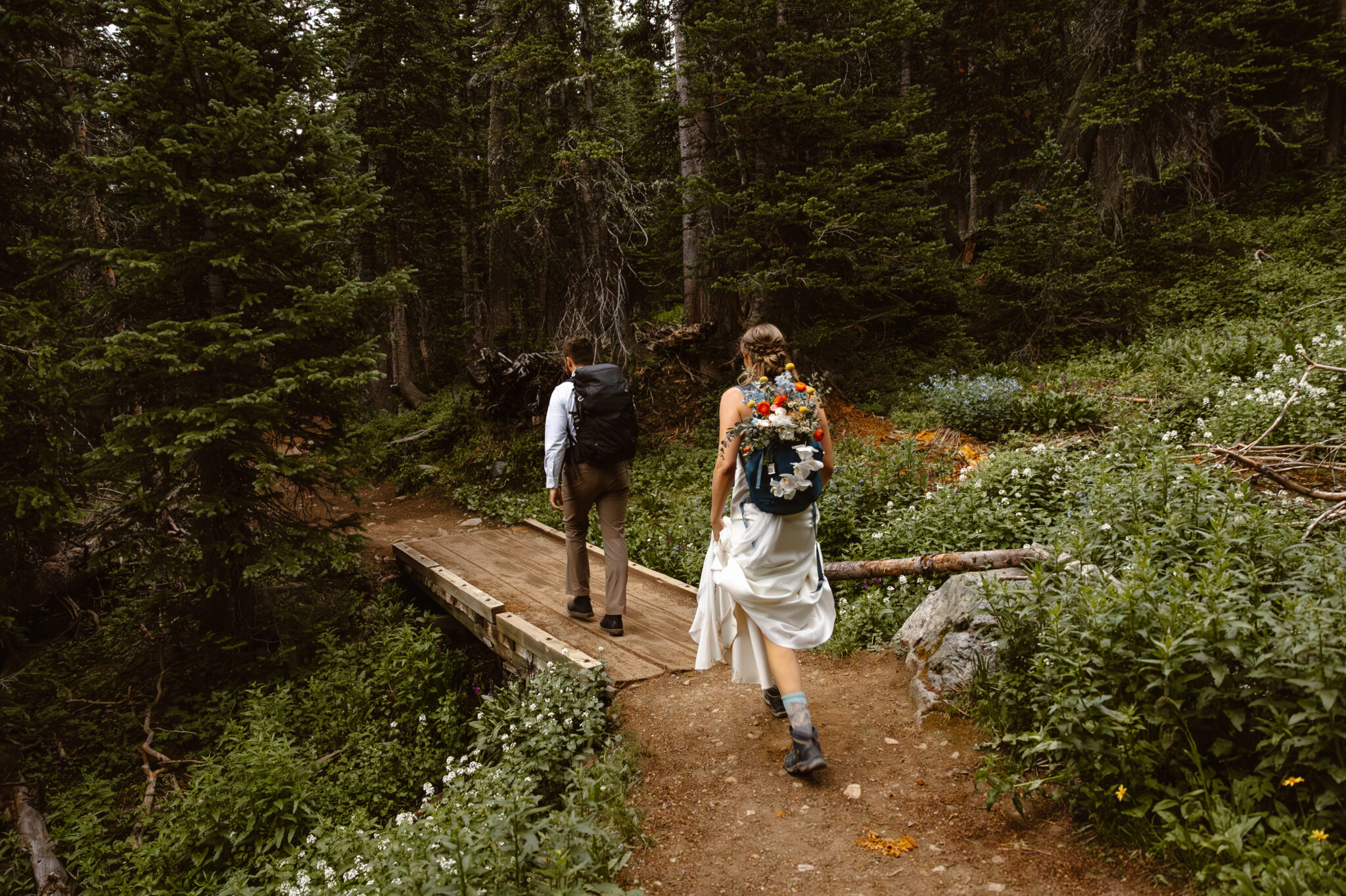 Jo + Don’s Lake Isabelle Hiking Elopement - danielletolson.co